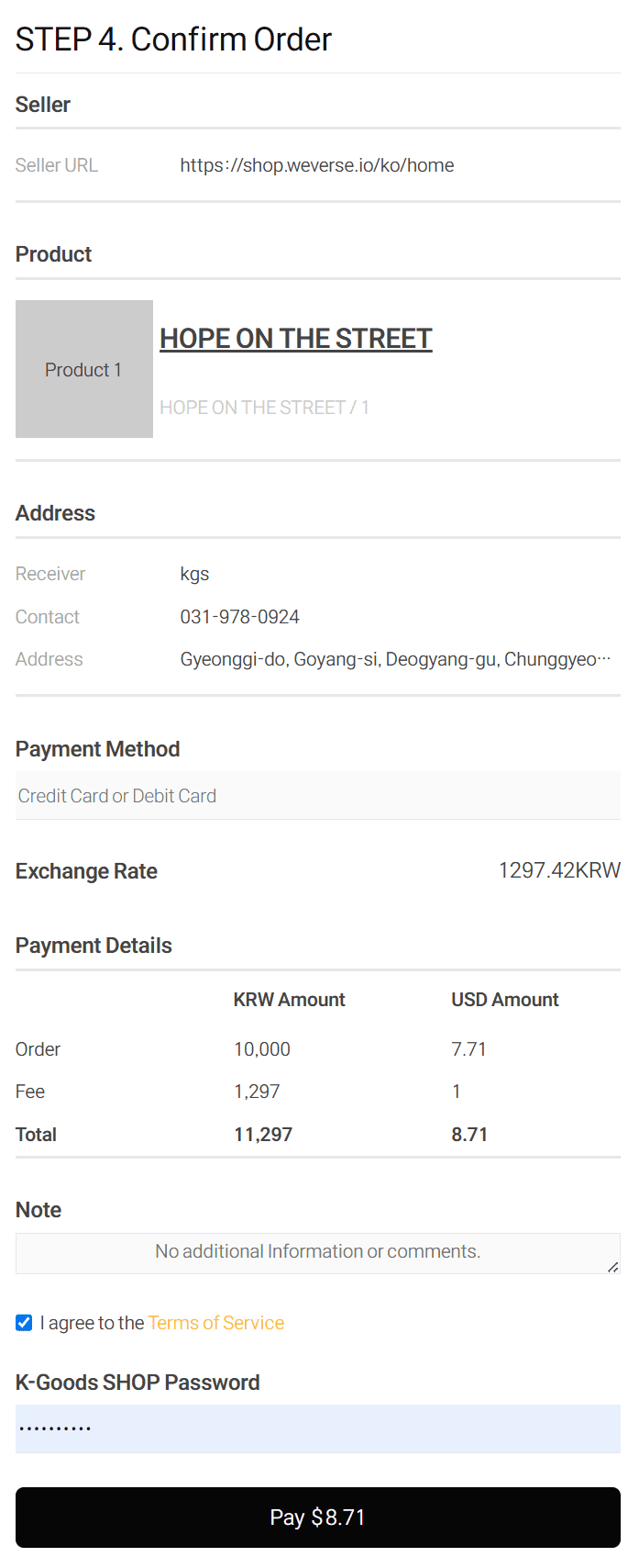 Shop with Korean Shopping Proxy Service | K-Goods SHOP